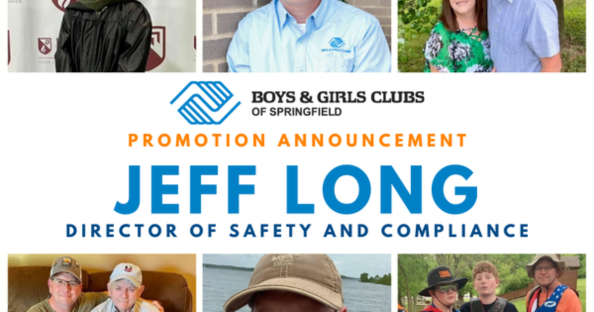 Jeff Long Promoted to Director of… | Boys & Girls Club of Springfield